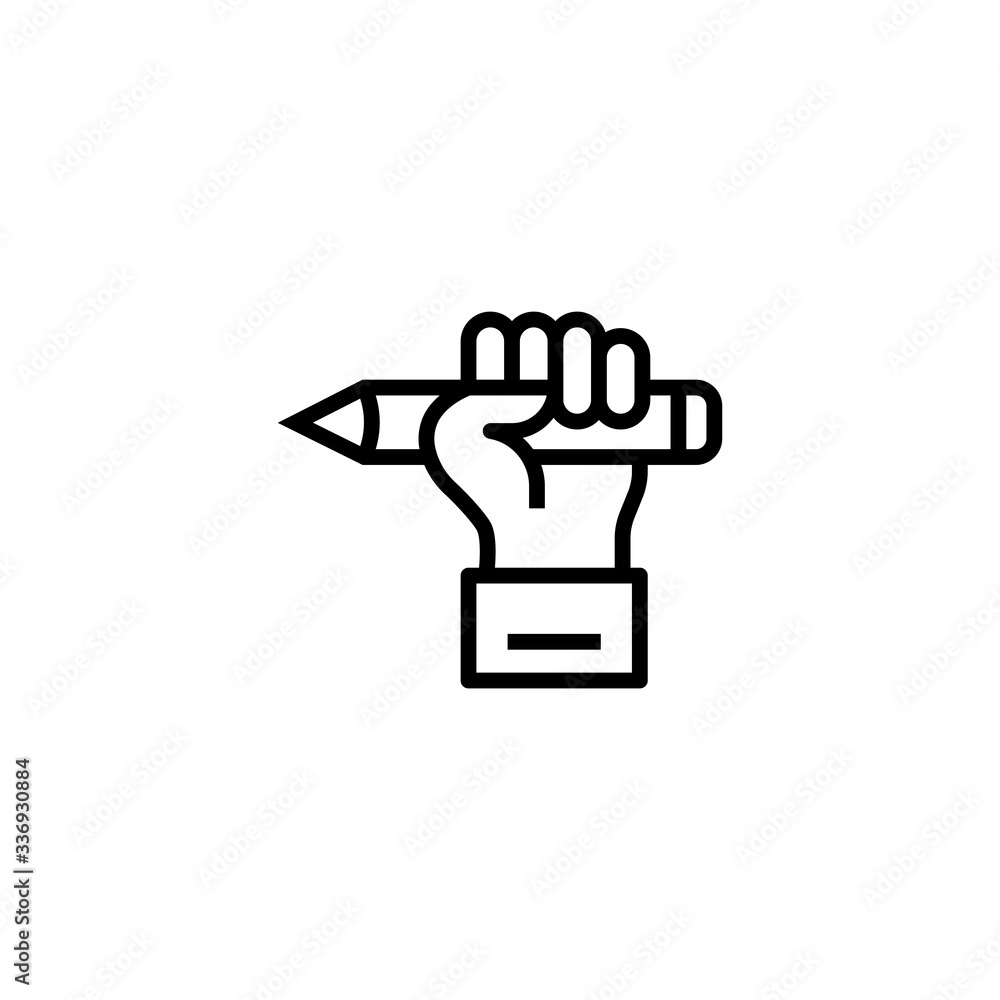 Hand Pen Icon