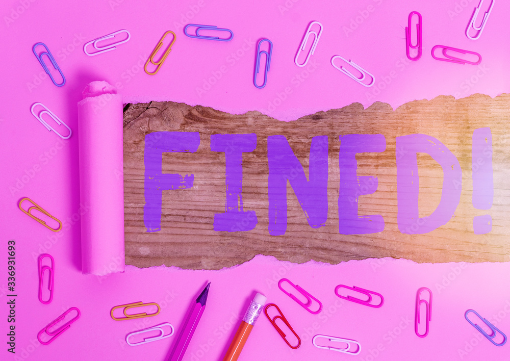 Conceptual hand writing showing Fined. Concept meaning clarify beer by ...