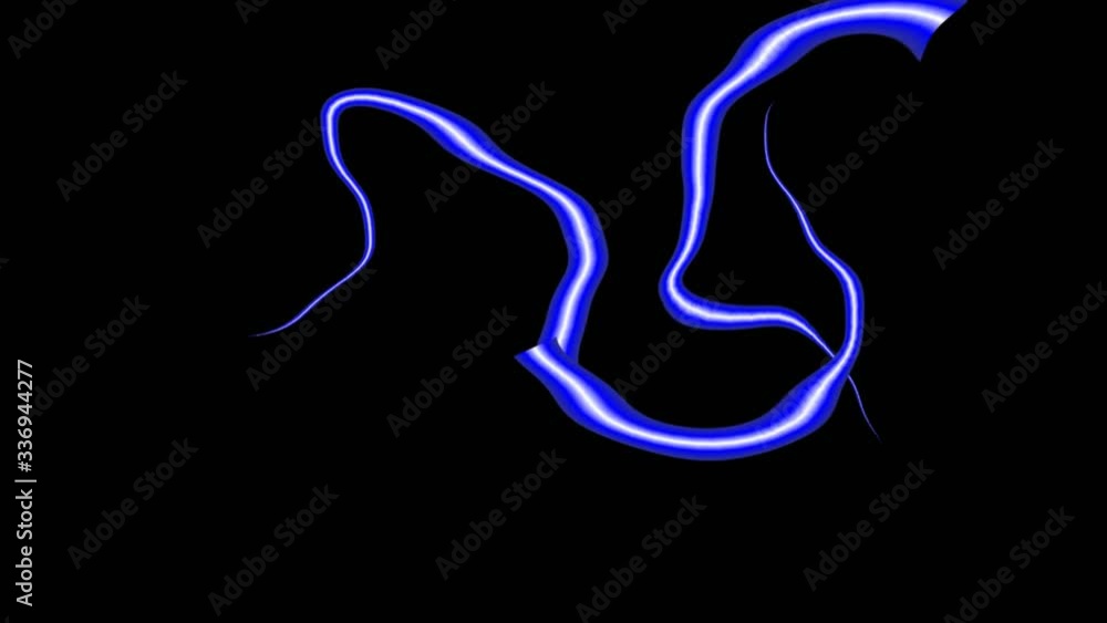 Animated motion graphics with rotating and bouncing effects. objects ...