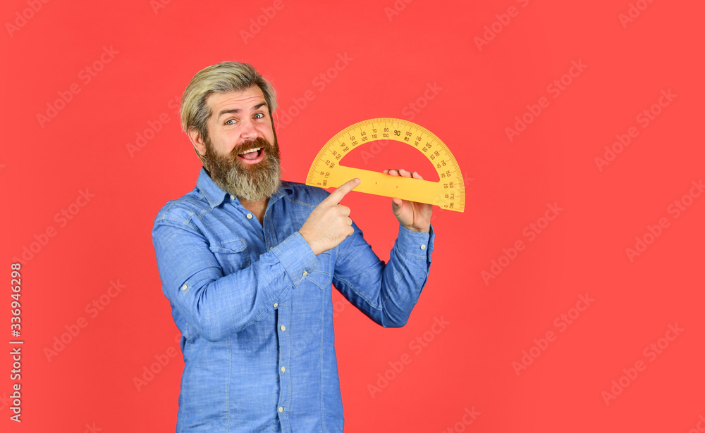 exact sciences. math and geometry subject. back to school. ready for ...