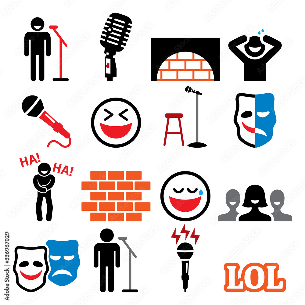 Stand Up Comedy Clipart