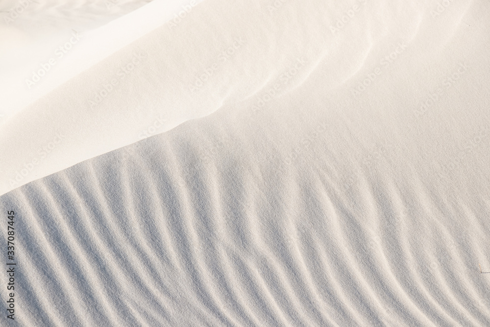 Beautiful beach background. Sand, wave, reflect, shadow, light, beige ...