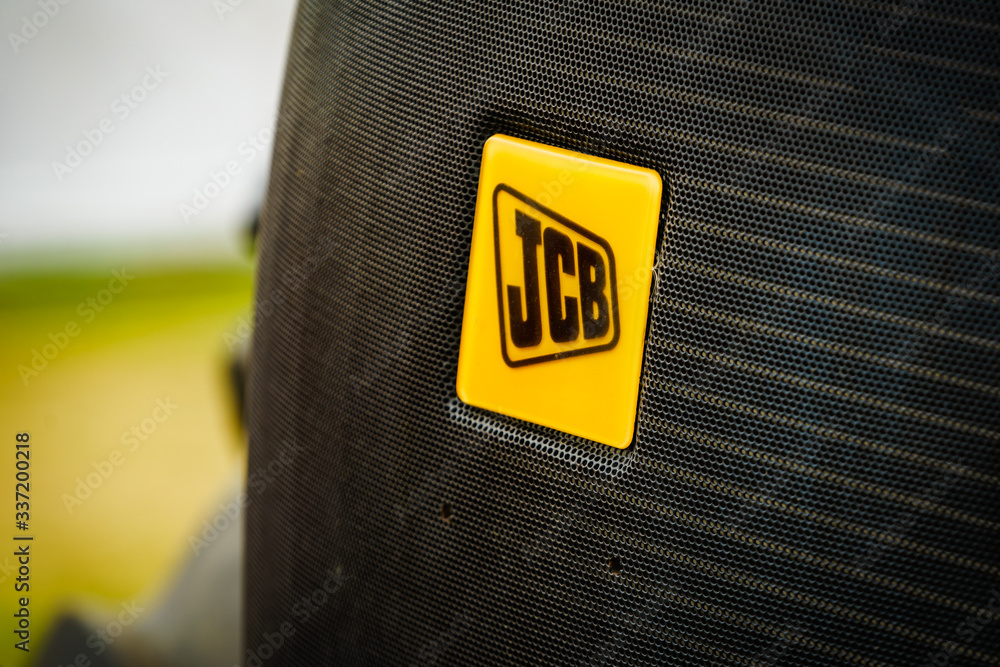 Logo of brand Jcb 20 September 2019, Poznan Poland Stock Photo | Adobe ...