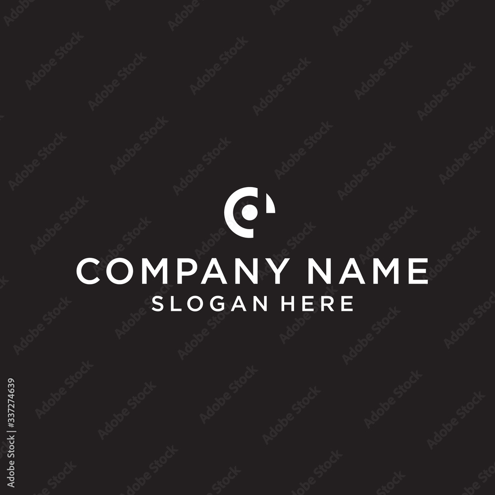 CD logo vector icon designs Stock Vector | Adobe Stock