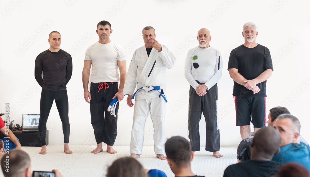 Respected, reputable and experienced head martial arts sensei master ...