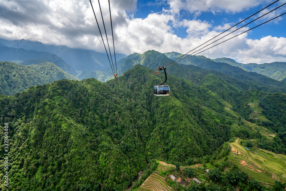 Fansipan Cable Car is the Famous for being the Tallest Cable Car in ...