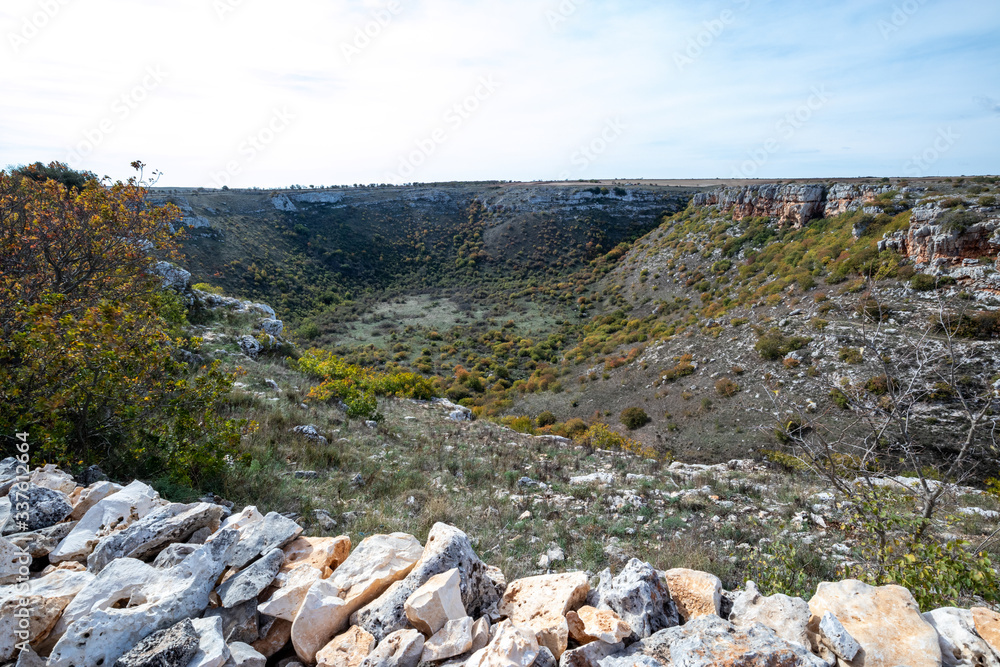 Pulo di Altamura is a karst sinkhole located on the Murge plateau ...