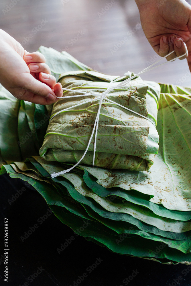 Banana Leaf Food Packaging