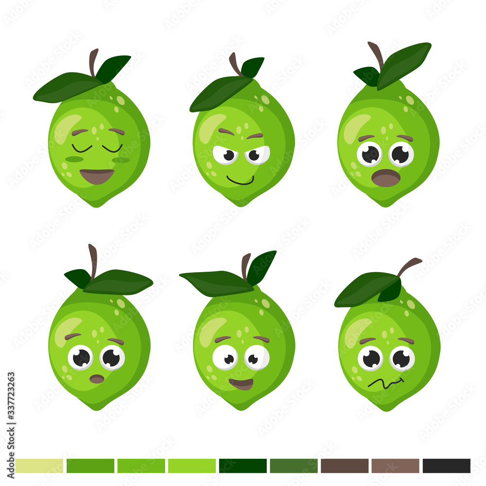 Juicy Cartoon Faces