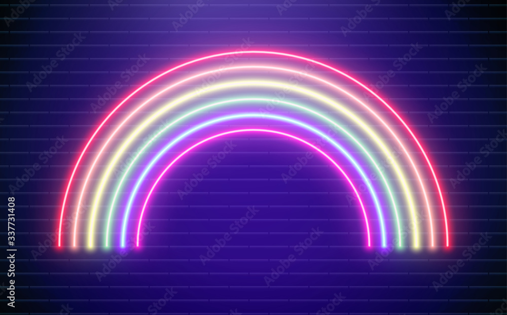Rainbow Neon Wallpapers