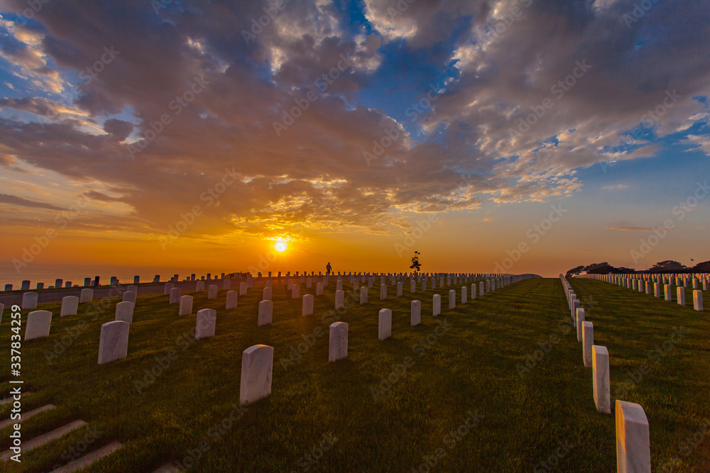 Foto de Picture of the Fort Rosecrans National Cemetery, military ...