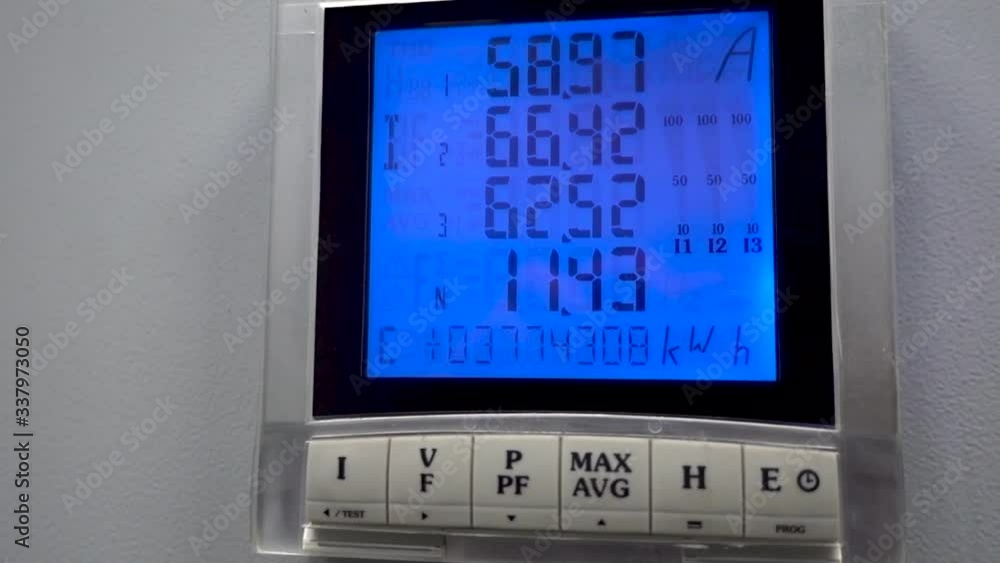 Digital control panel power supply for data center. Uninterruptible ...