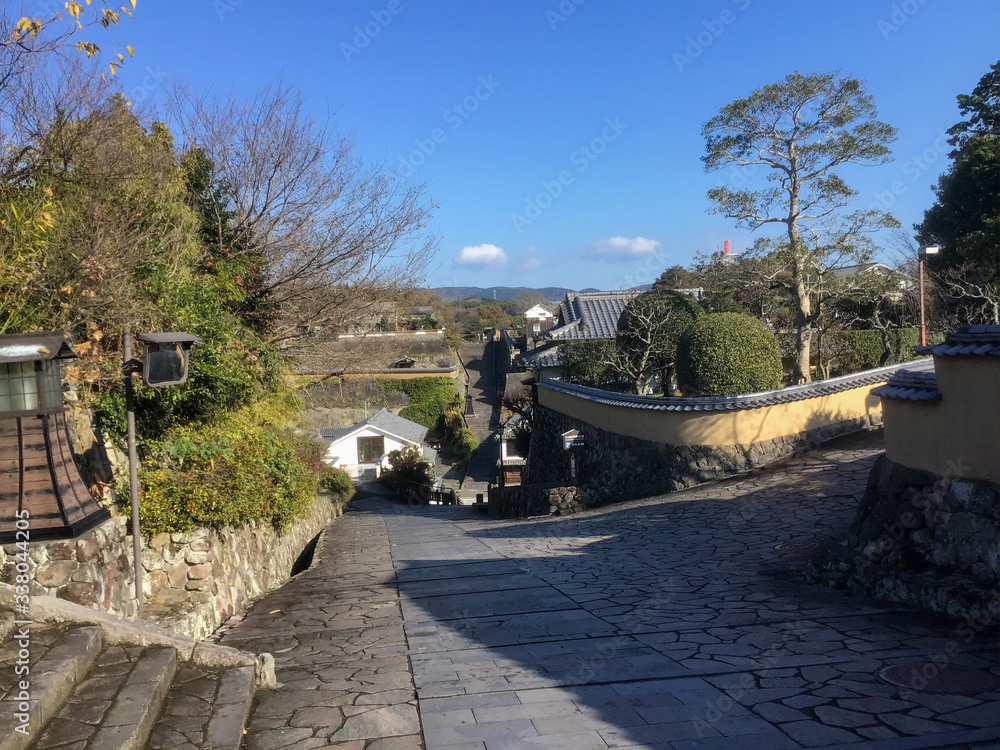 Suya no Saka Slope and Shioya no Saka Slope connecting Kitadai Samurai ...