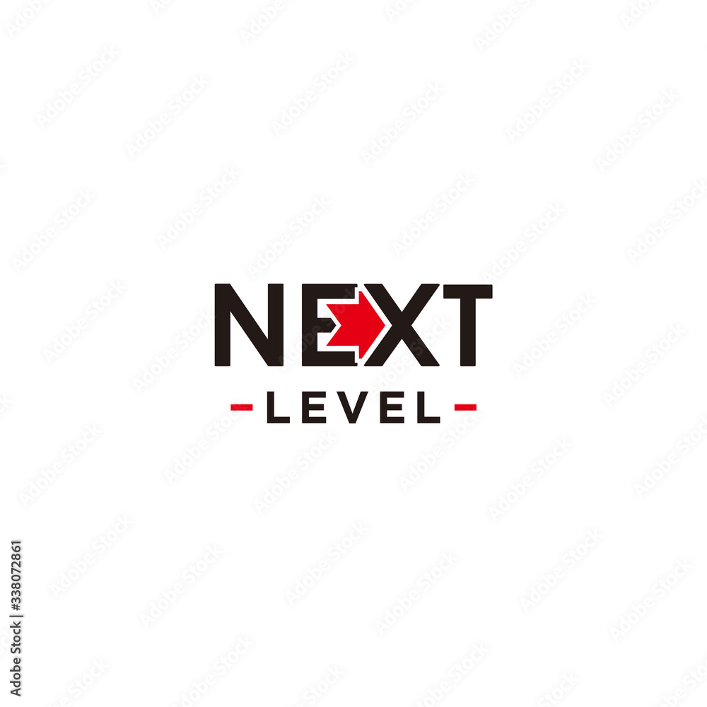 Next level logo, abstract minimalism light logo design for your brand ...