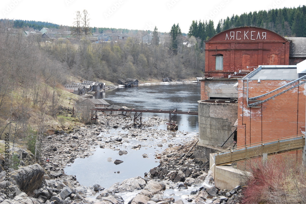 Lyaskelya hydroelectric power station. Lyaskelya HPP Located on the ...