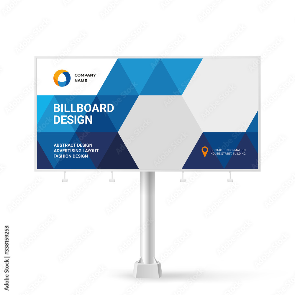 Billboard sign, banner design ideas for outdoor advertising ...