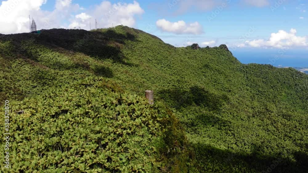 Mount Britton Tower, El Yunque, Puerto Rico amazing stone tower in ...