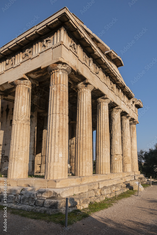 Temple of Hephaestus (Hephaisteion) - well-preserved Greek temple ...