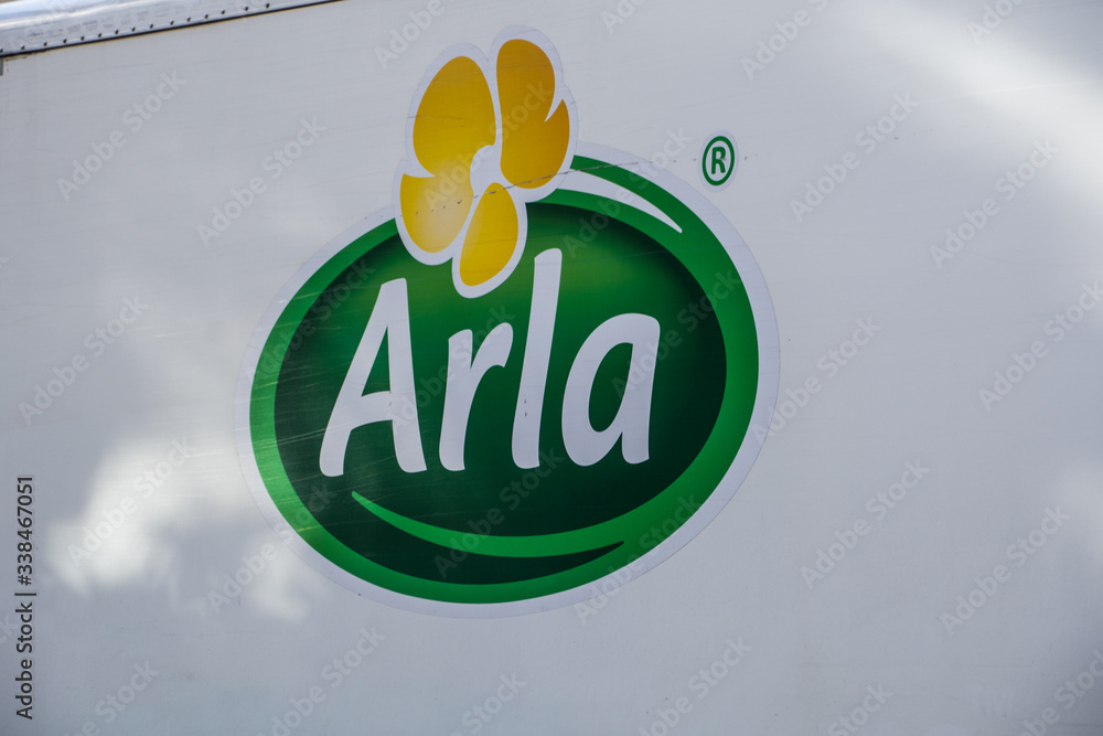 Foto de Arla Foods- logo of the Scandinavian multinational dairy ...