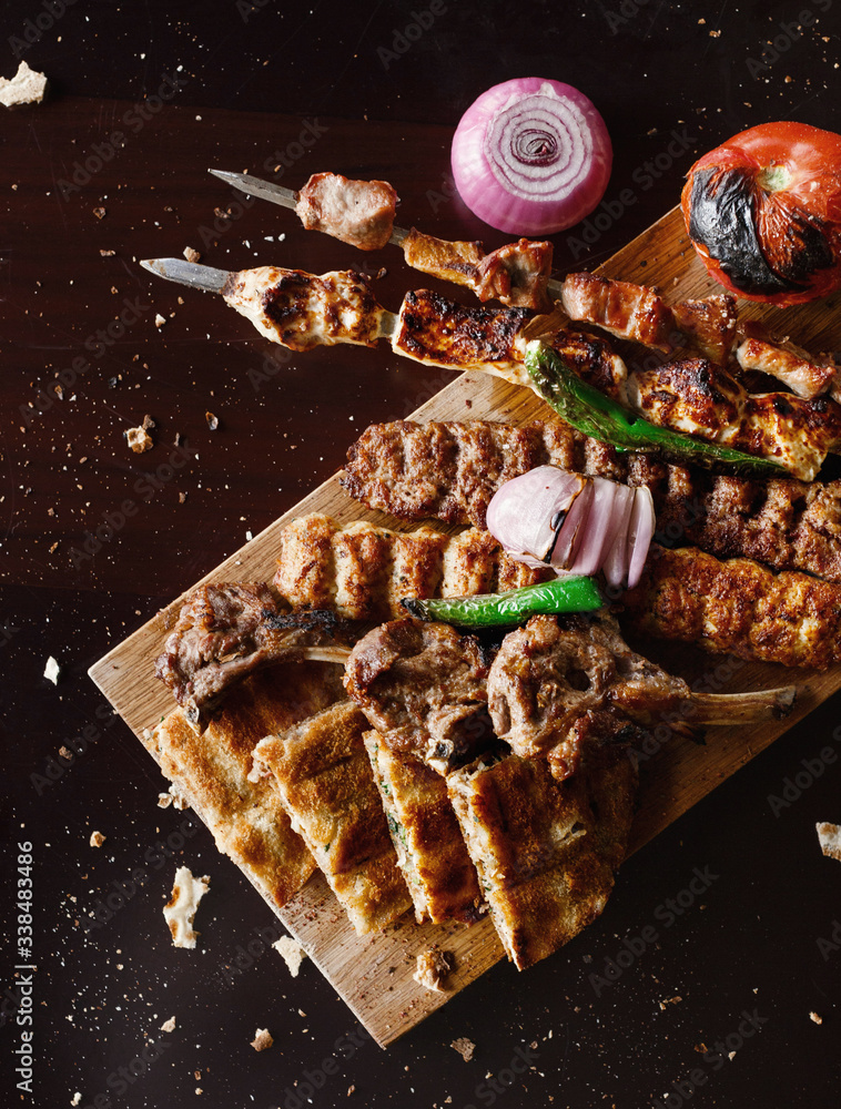 Authentic IRAQI cuisine. Traditional dishes for arabic family dinner ...