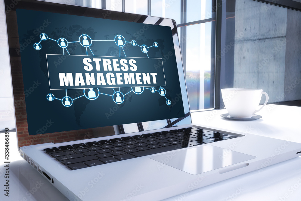 Stress Management Stock Illustration | Adobe Stock