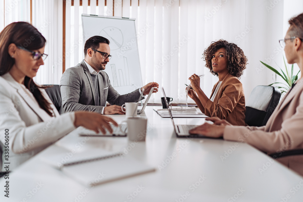 Conference Room Meeting Stock Photo