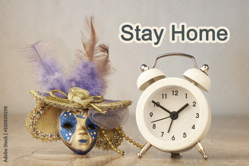 COVID-19 Coronavirus "STAY HOME SAVE LIVES" viral social media message ...