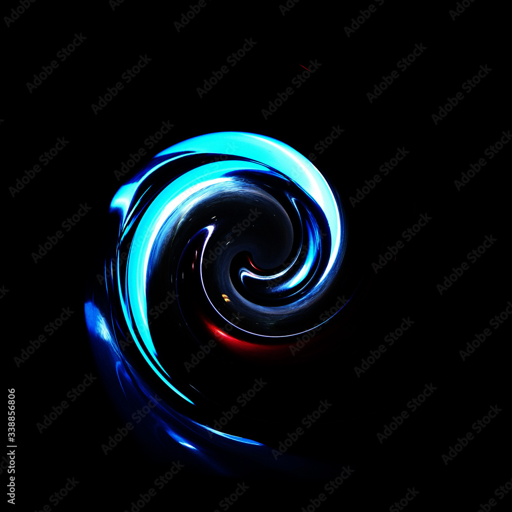 beautiful abstract spiral Stock Illustration | Adobe Stock
