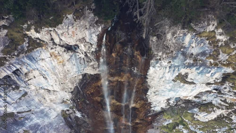 Amazing waterfall in Bosnia and Herzegovina. Scenic nature of beautiful ...