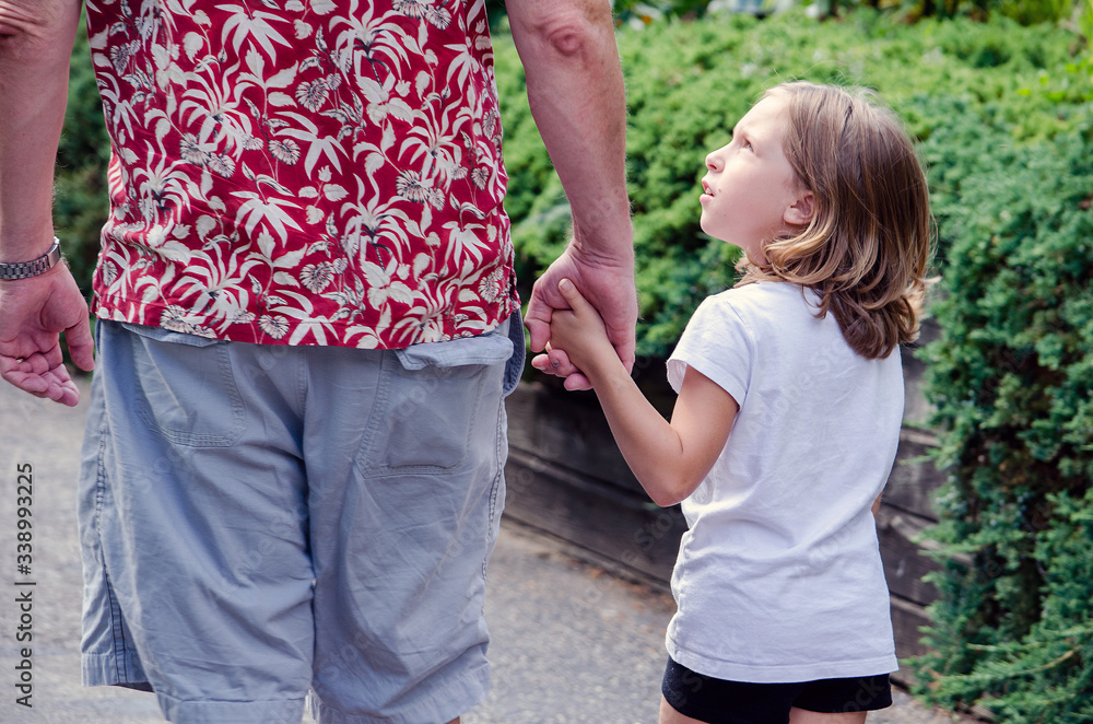 Little girl asking why and many more questions, as she walks down the ...