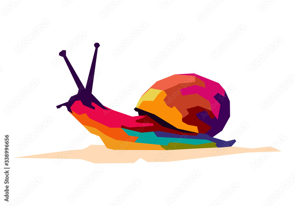 Snail Snail Art Desert Pop