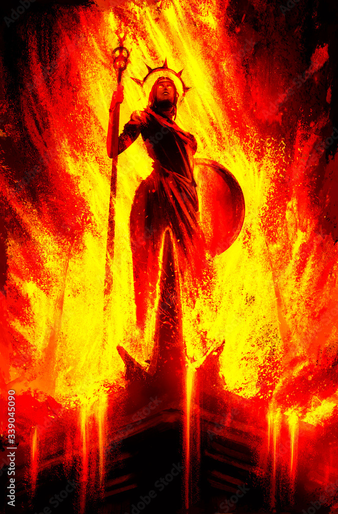 Greek Goddess Of Fire