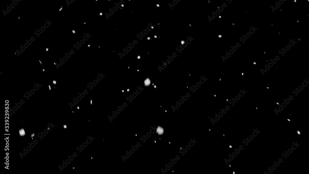 Dynamic realistic snowfall background animation overlay in full Hd ...