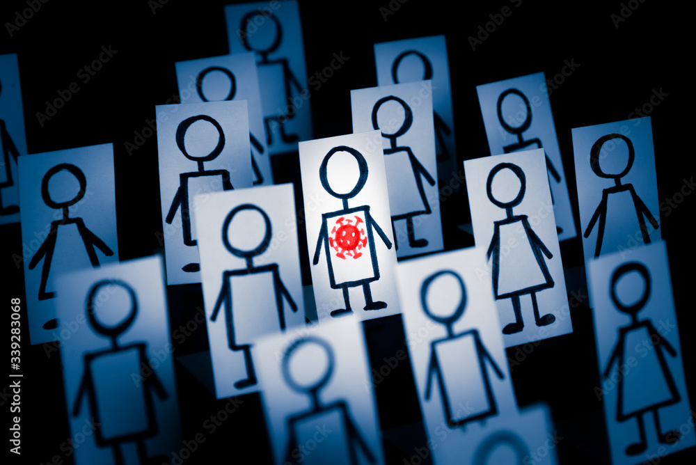 Social distancing, keep distance in public places to protect COVID19 ...