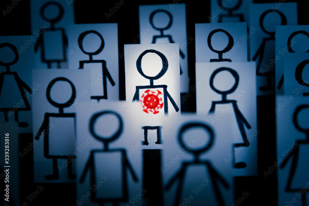 Social distancing, keep distance in public places to protect COVID19 ...