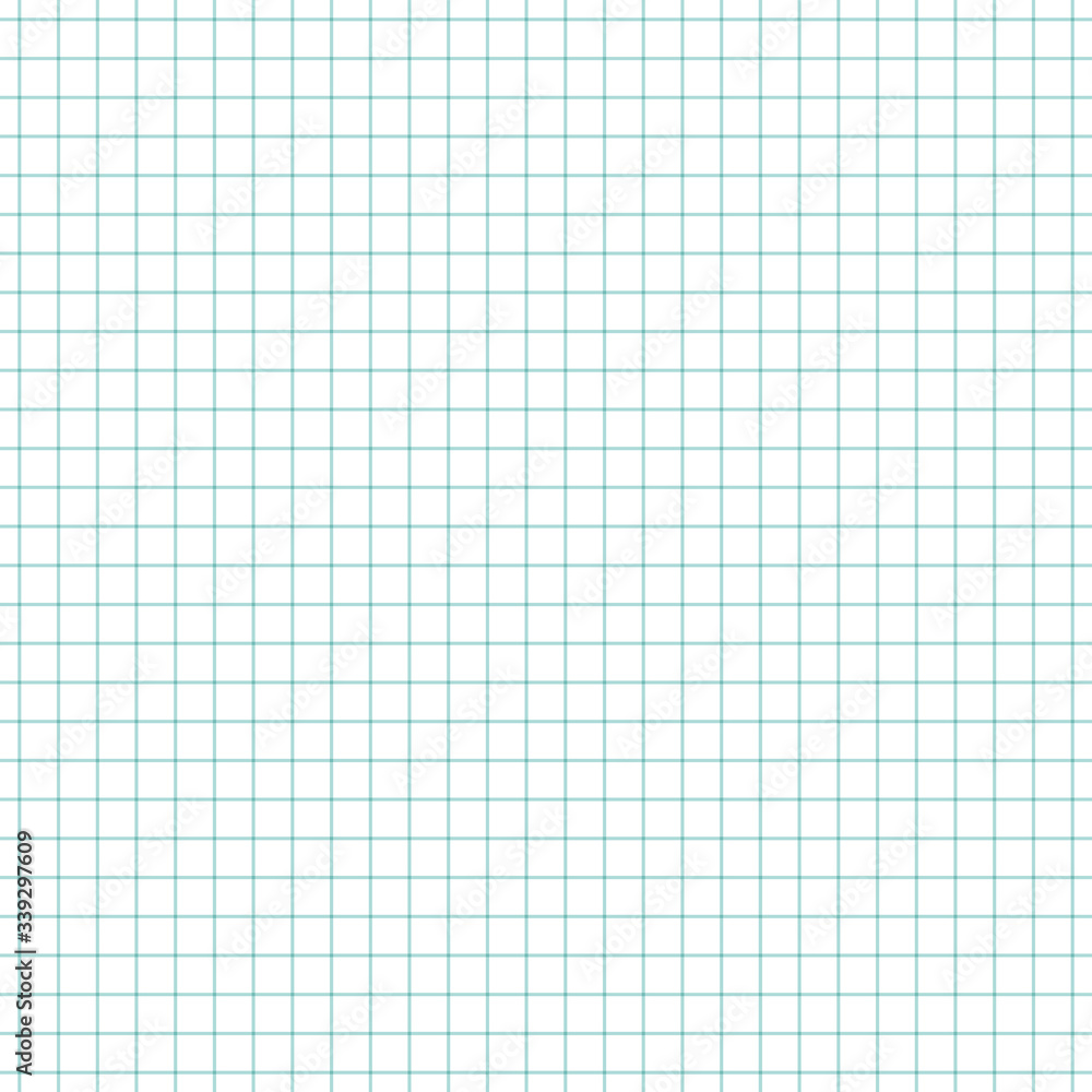 Simple mesh seamless pattern. Lattice grid paper. Squared grating on ...