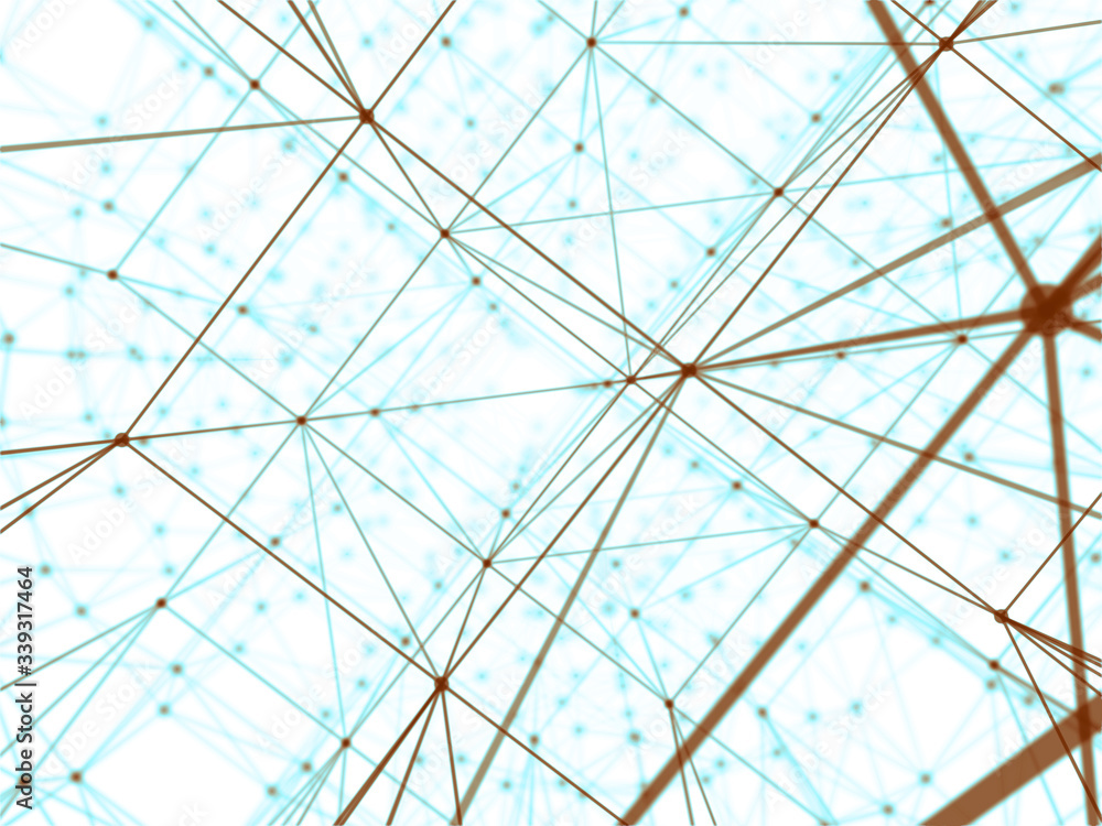 Abstract geometry surfaces, lines and points background, Used as ...