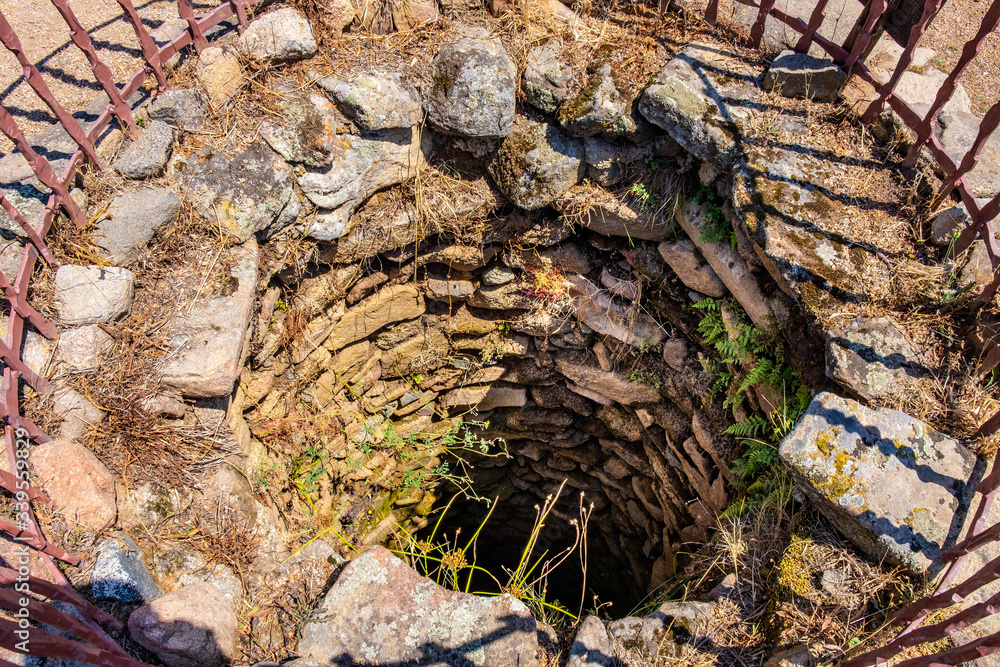 Arzachena, Sardinia, Italy - Archeological ruins of Nuragic complex La ...