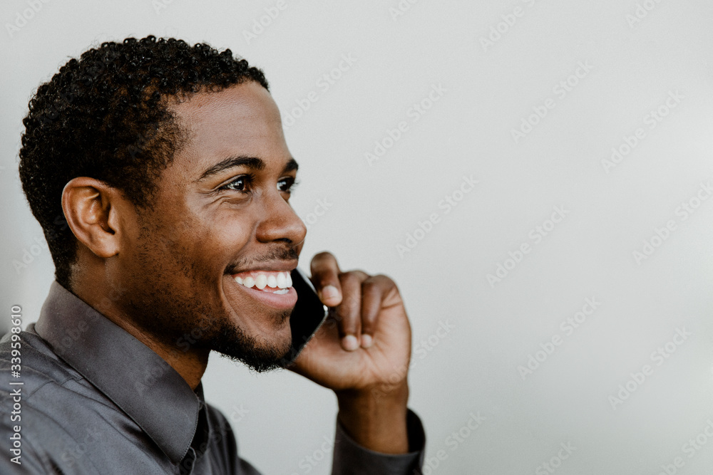 Business person calling on the phone Stock Photo | Adobe Stock