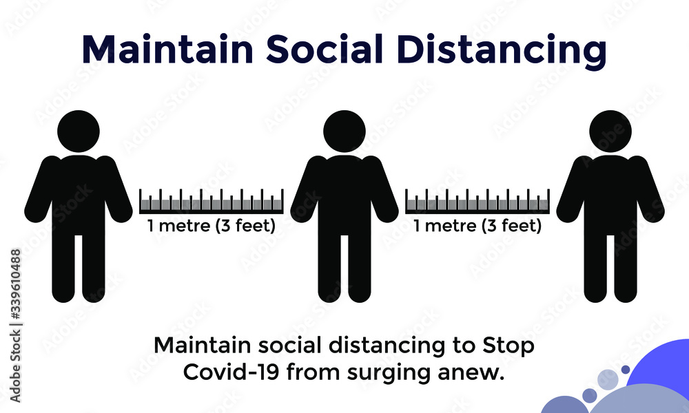Most people infected with the COVID-19 coronavirus. Maintain social ...