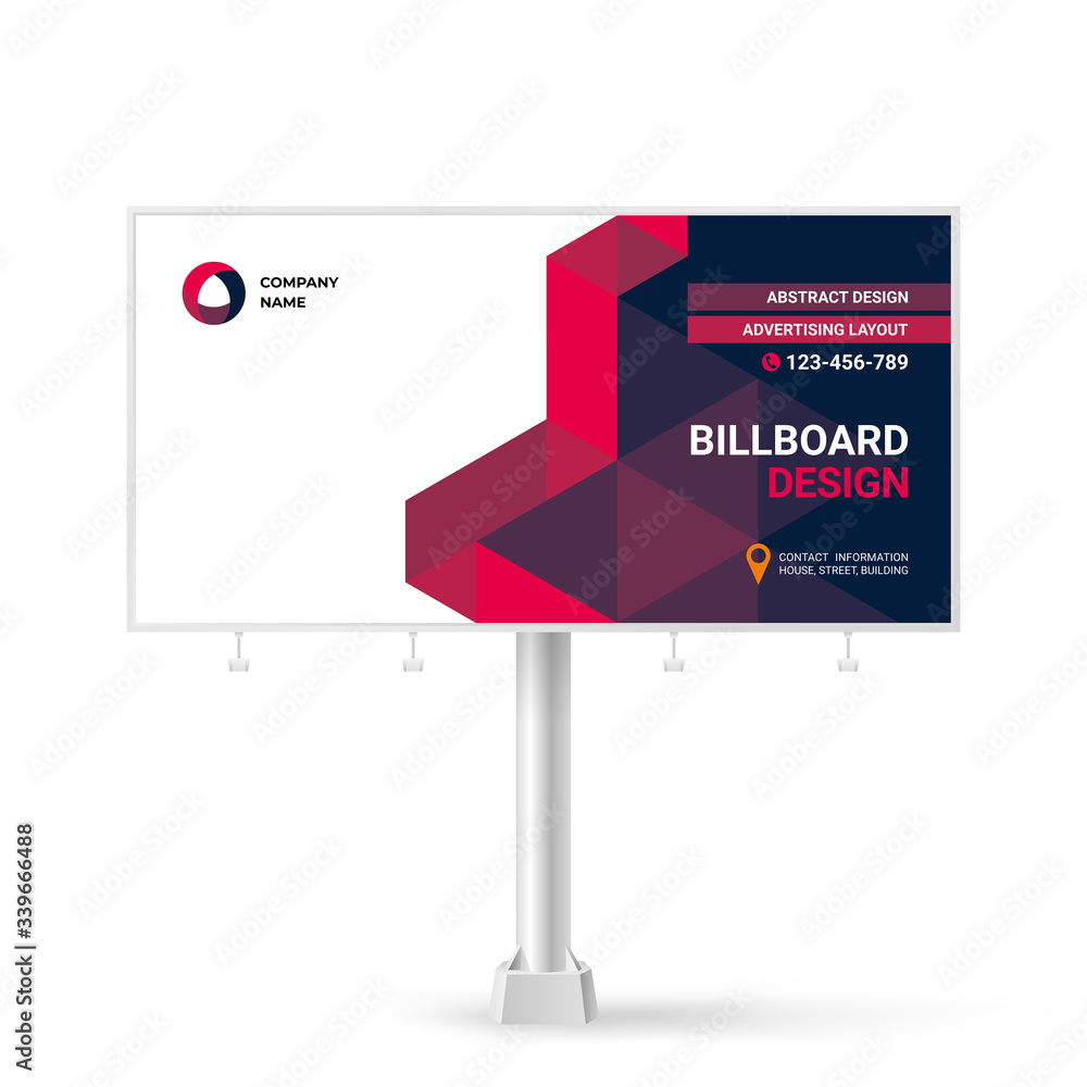 Billboard sign, banner design ideas for outdoor advertising ...