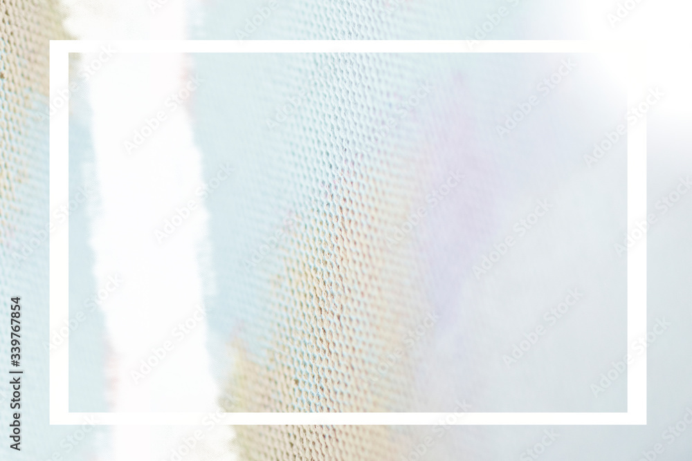 Frame on pastel color background Stock Photo | Adobe Stock