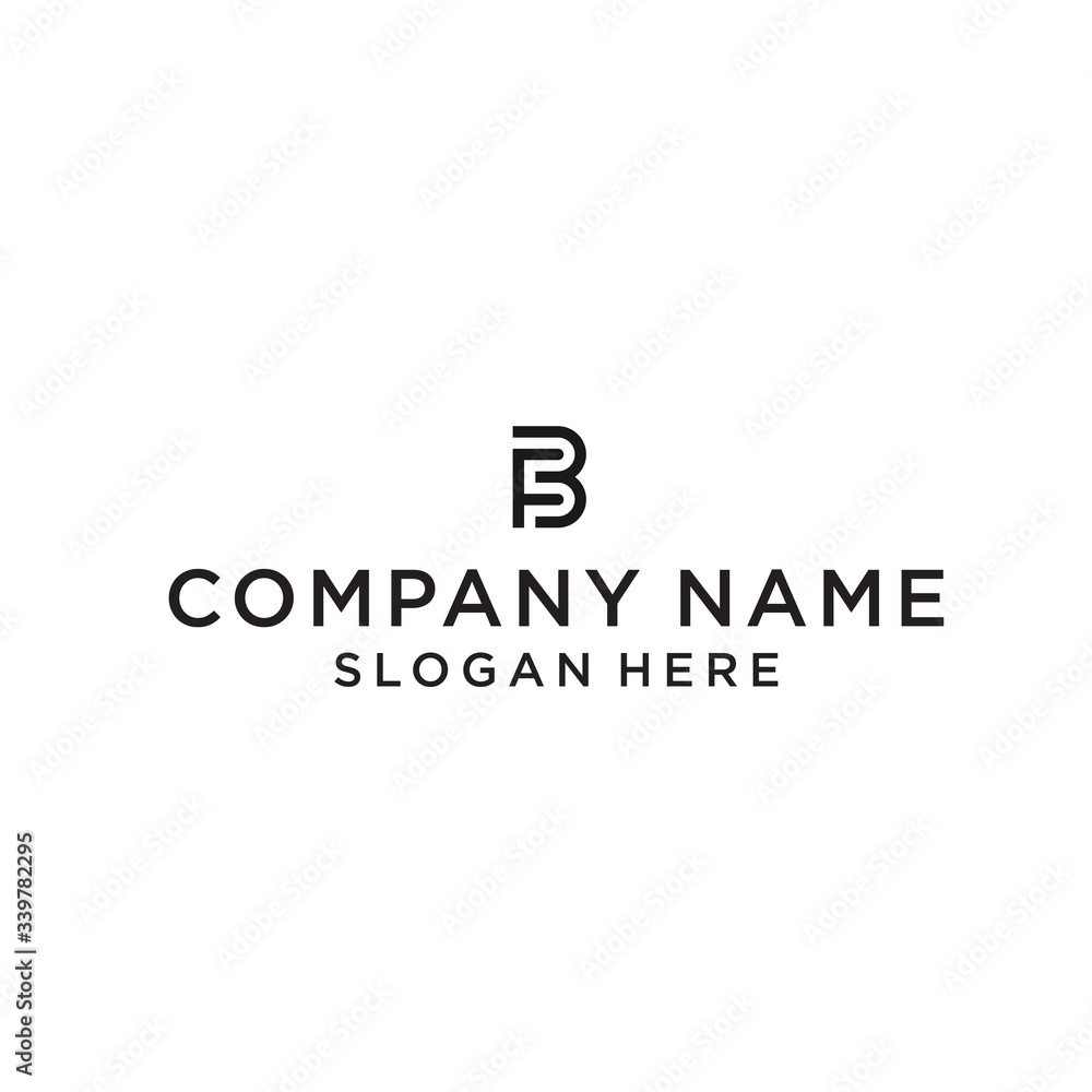 BF logo vector icon designs Stock Vector | Adobe Stock