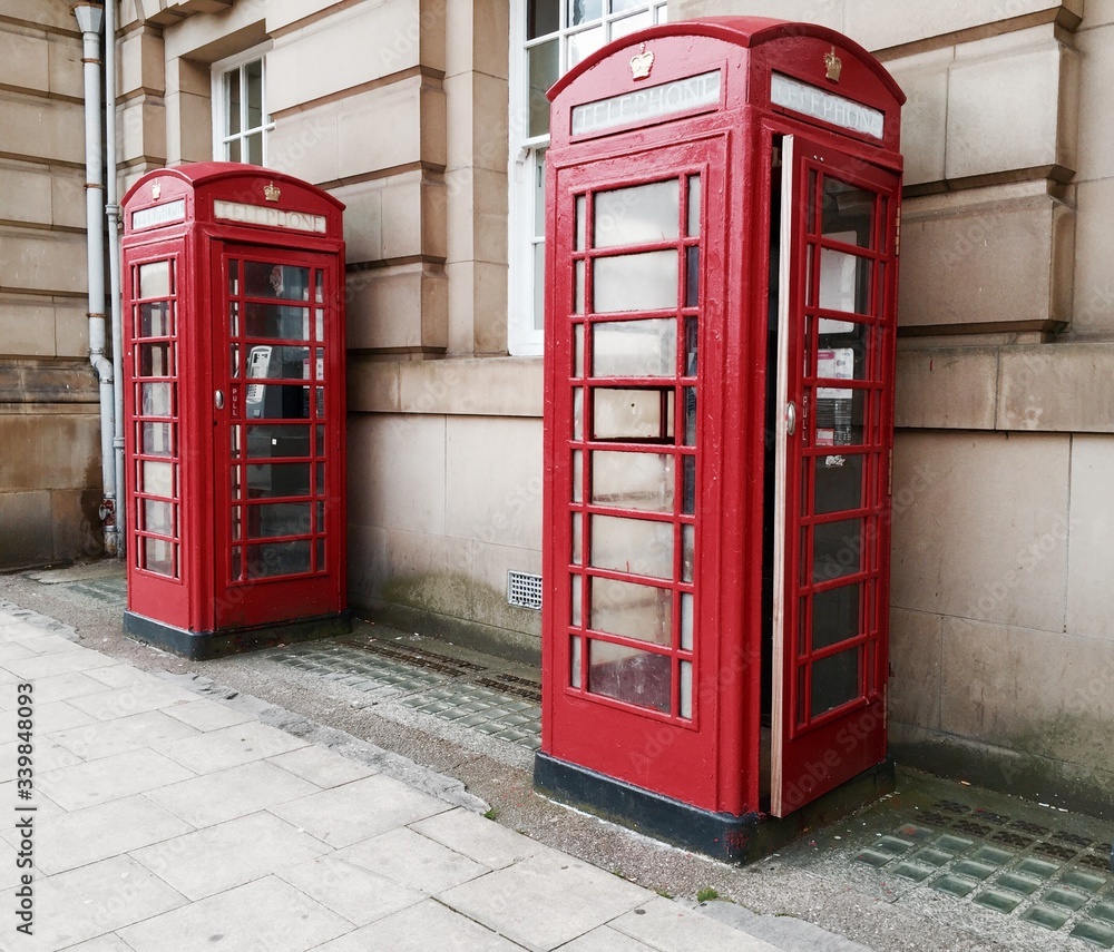 Telephone Booths Stock Photo | Adobe Stock