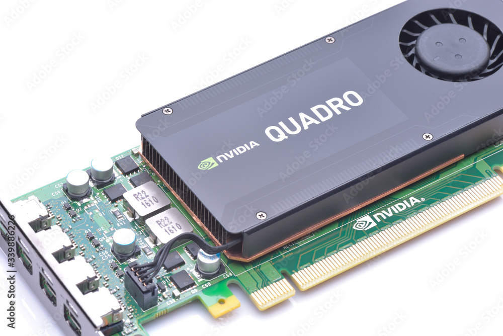 GALATI, ROMANIA - NOVEMBER 20, 2016: Professional video card from ...