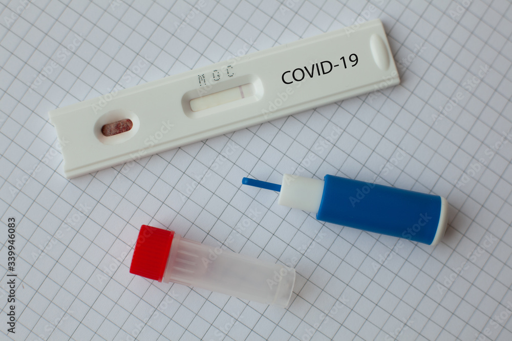 Negative rapid test for COVID-19. Meaning no acute and no past ...