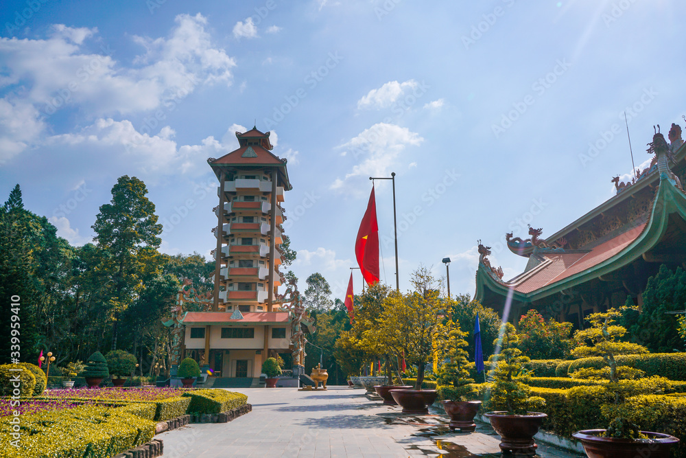 Ben Duoc Temple (Den Ben Duoc), Cu Chi Tunnel, Ho Chi Minh, The ...