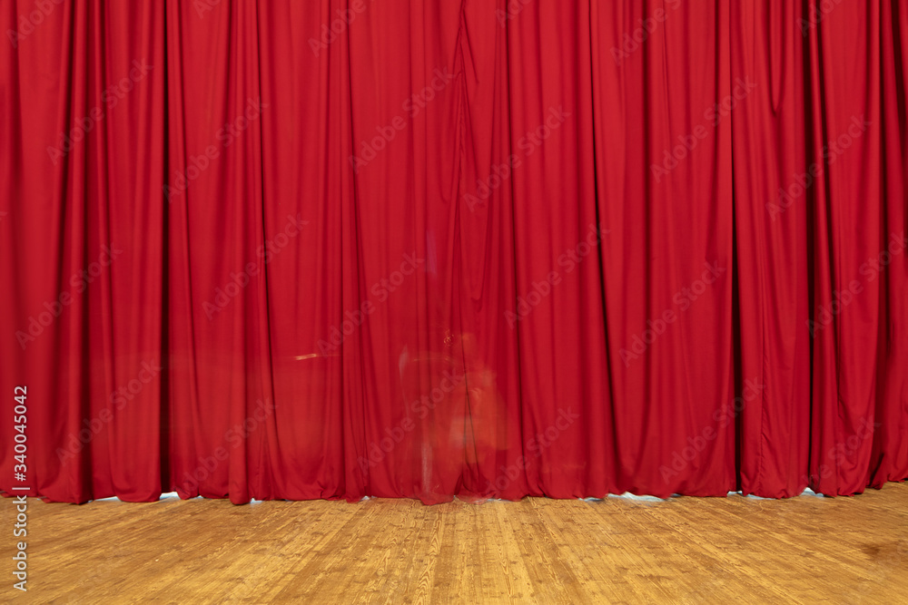 Theater curtain and stage light. Texture background for design. Stock ...