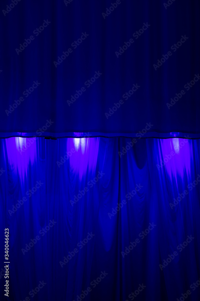 Theater curtain and stage light. Texture background for design. Stock ...