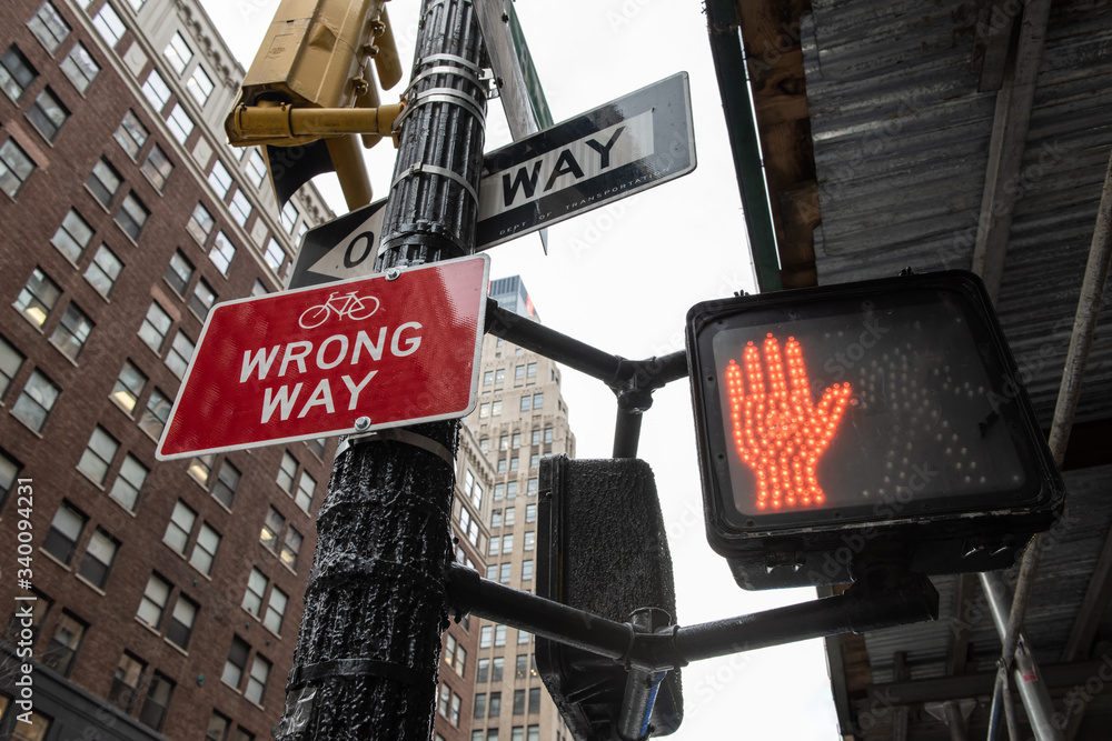 Stop Sign Hand Light